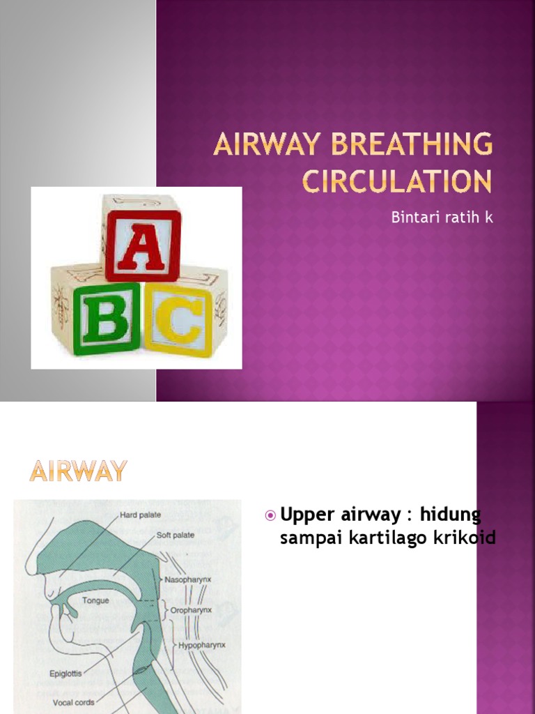 Airway Breathing Circulation | PDF