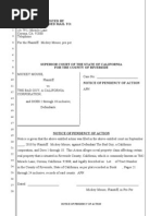 Sample Release of Lis Pendens for California | Notary Public | Civil ...