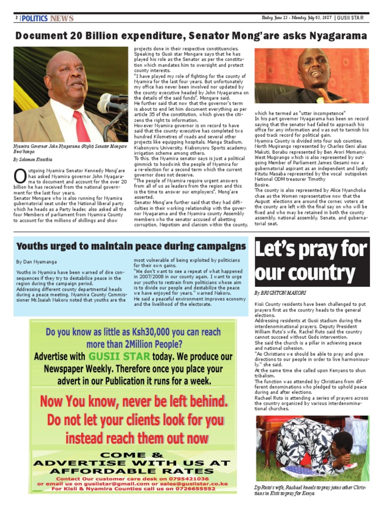 Gusii Star Pages June 24 Final | PDF
