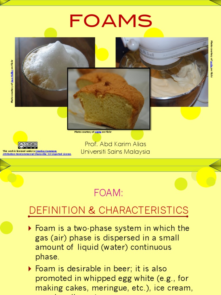 Foam 130805004513 Phpapp01 | PDF | Foam | Egg White