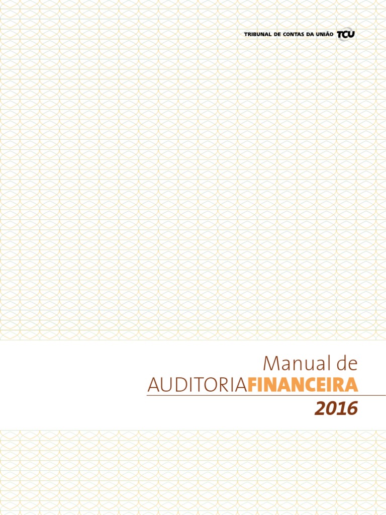 Manual de Auditoria TCU | PDF | Auditoria financeira | Contabilidade