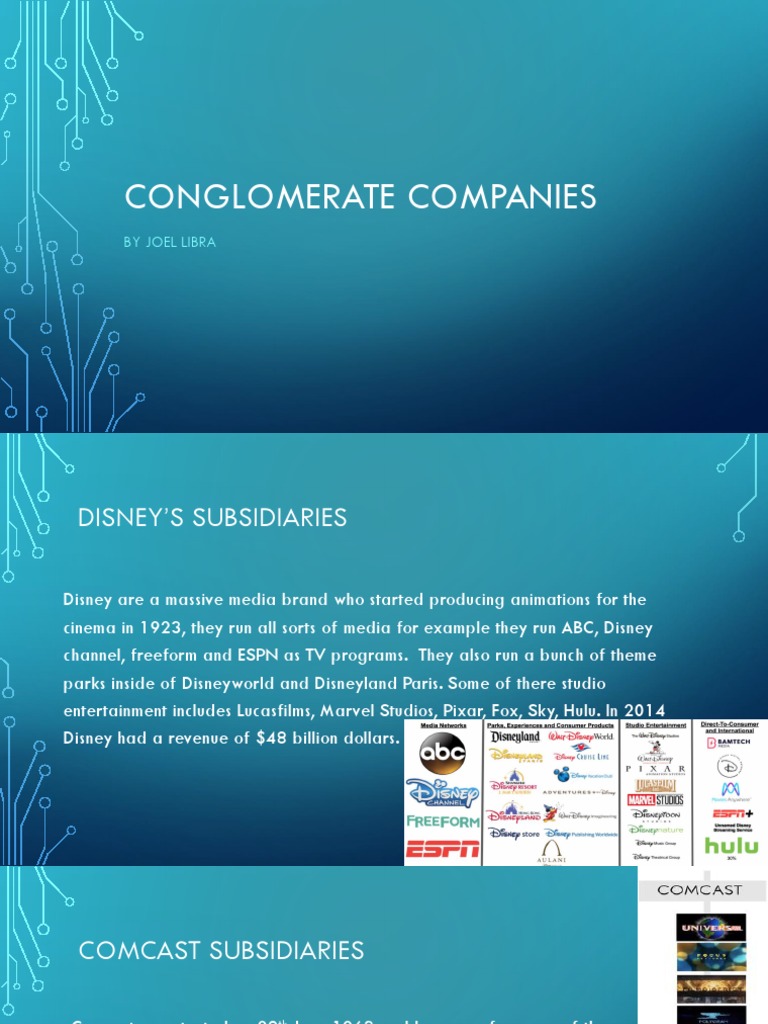 Media Companies | PDF | Comcast | The Walt Disney Company