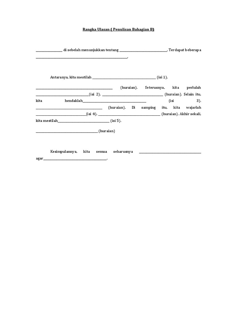 Rangka Ulasan | PDF