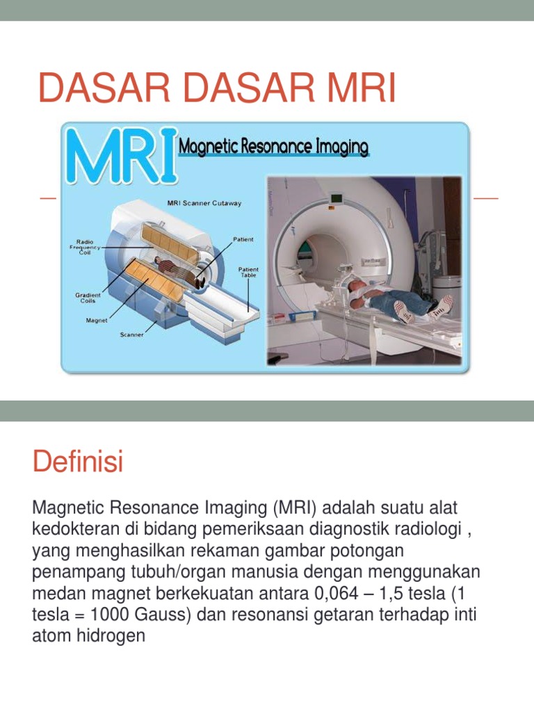 Dasar Dasar MRI | PDF