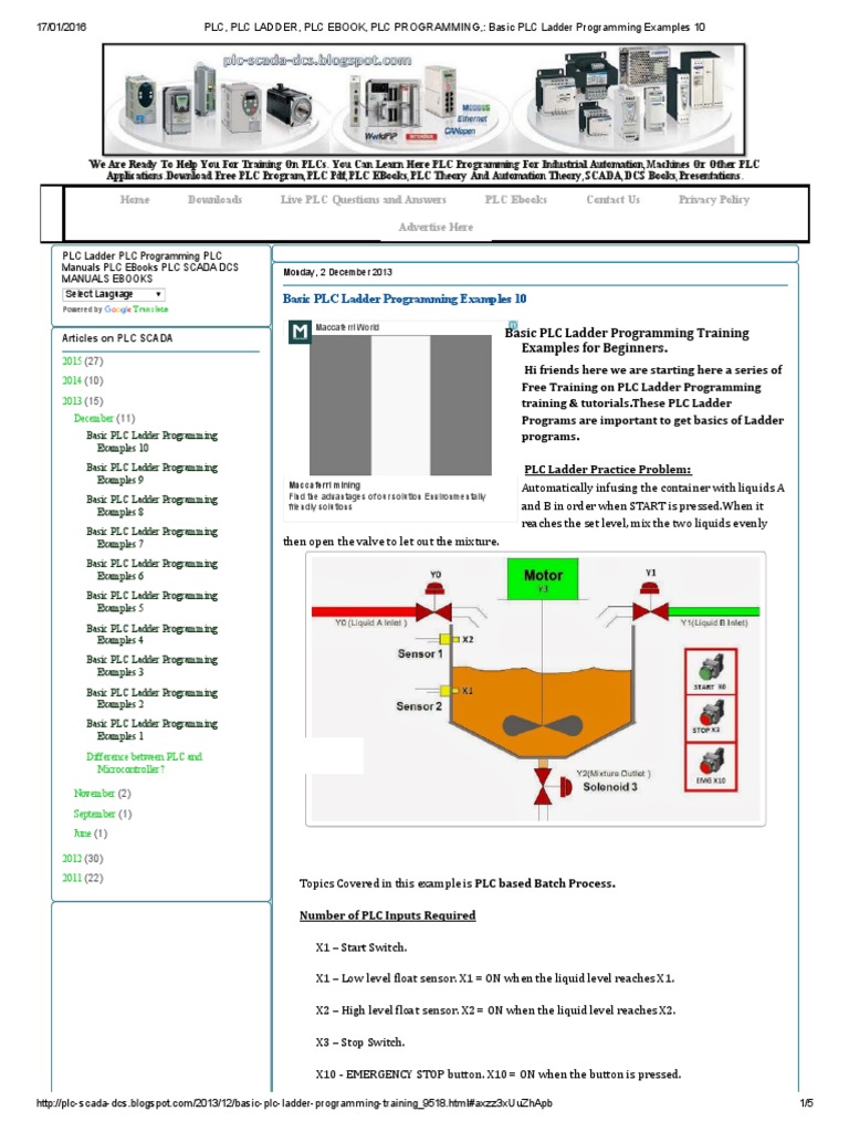 Home Downloads Live PLC Questions and Answers PLC Ebooks Contact Us Privacy Policy Advertise ...