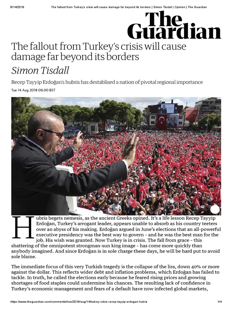 The Fallout From Turkey's Crisis Will Cause Damage Far Beyond Its ...