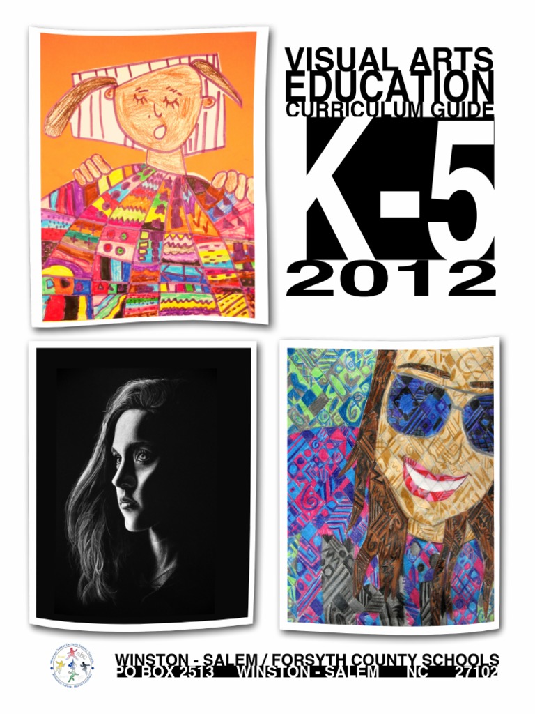 Art Curriculum Guide - Elementary K-5 | PDF | Drawing | Printmaking