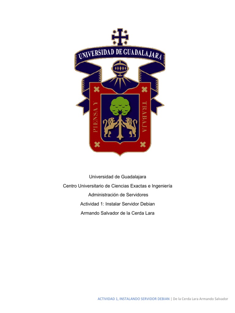 Instalacion Debian en VMware Fusion | PDF | Distribución de Linux | Servidor (Computación)