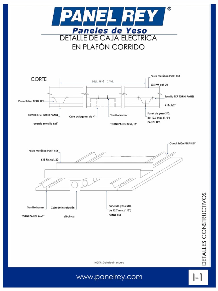 Algunnos Detalles Constructivos de Panel Rey | PDF