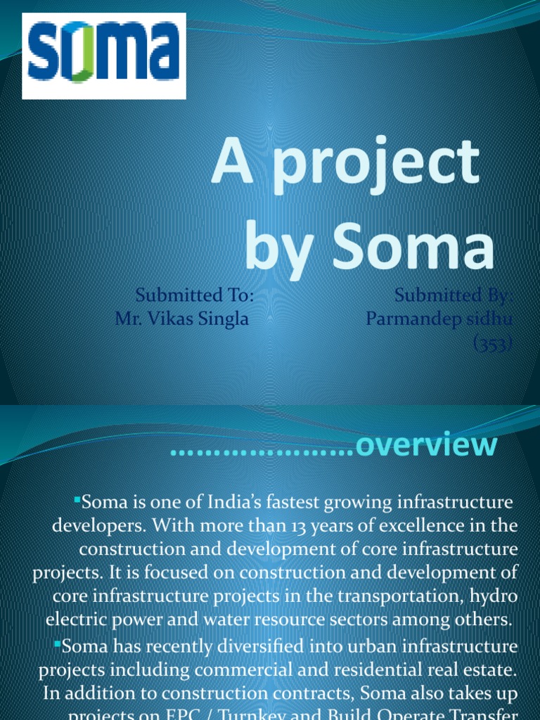 A Project by Soma | PDF | Asian Development Bank | Infrastructure