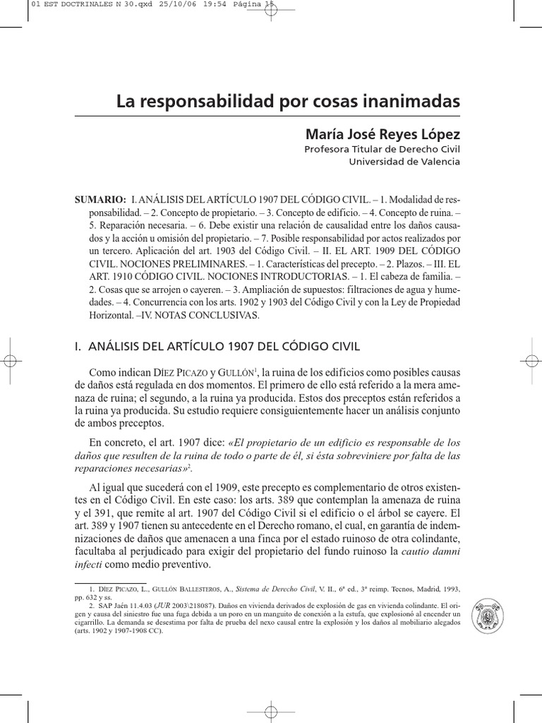 Cosas Inanimadas PDF | PDF | Propiedad | Caso de ley