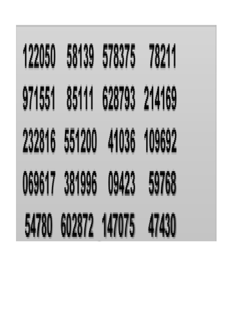 Ciento Veintidós Mil Cincuenta | PDF