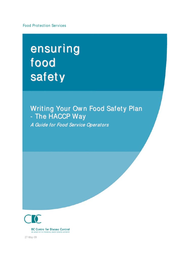 Food Safety Plan Development Guide | PDF | Foodborne Illness | Foods