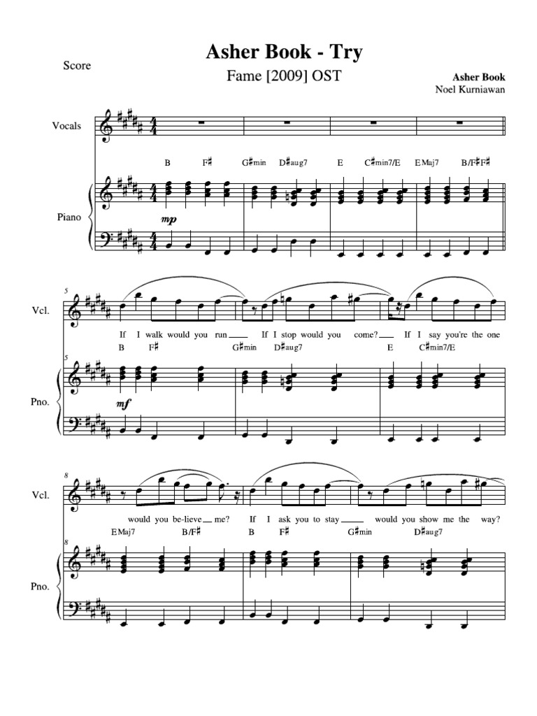 Try - Asher Book | PDF