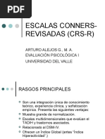 Manual Escala de Conners | PDF | Desorden hiperactivo y deficit de atencion | Ansiedad