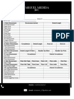 VERO MODA Size Guide | PDF | Waist | Body Shape