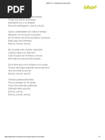 Letra Tu Carcel | PDF
