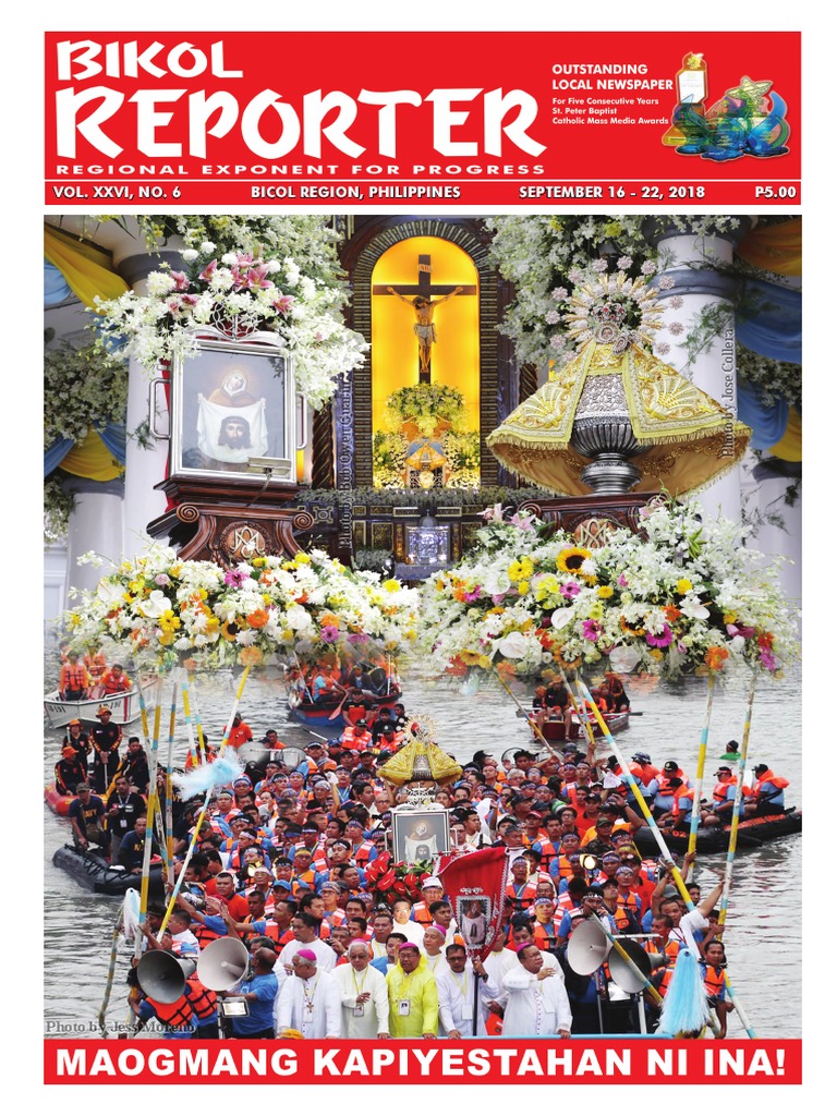 Bikol Reporter September 16 - 22, 2018 Issue | PDF | Gospel Of Mark | Jesus