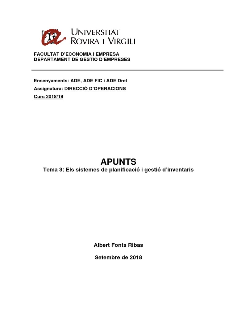 Apunts DO Tema 3 | PDF