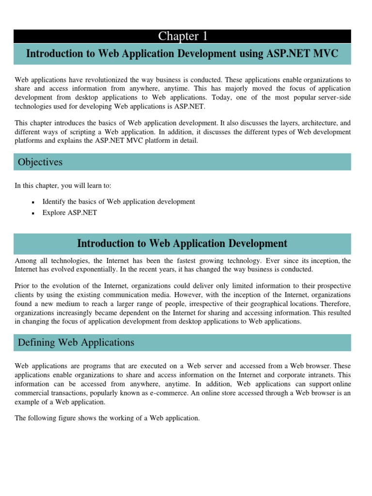 Objectives | PDF | Dynamic Web Page | Model–View–Controller