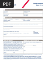 QIC - NAS Claim Form | PDF | Patient | Health Care