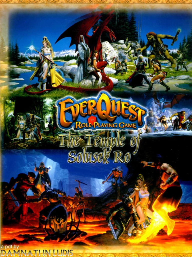Everquest Rpg - Adventure - Temple of Solusek Ro