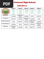 Action Plan On Ok Sa Deped 2019-2020 | PDF | Public Sphere