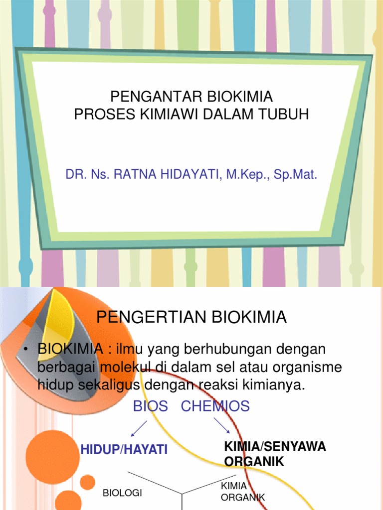 Pengantar Biokimia | PDF