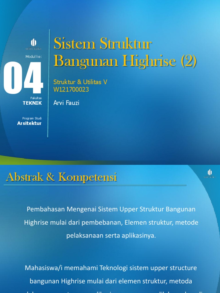 04 Sistem Upper Structure PDF | PDF