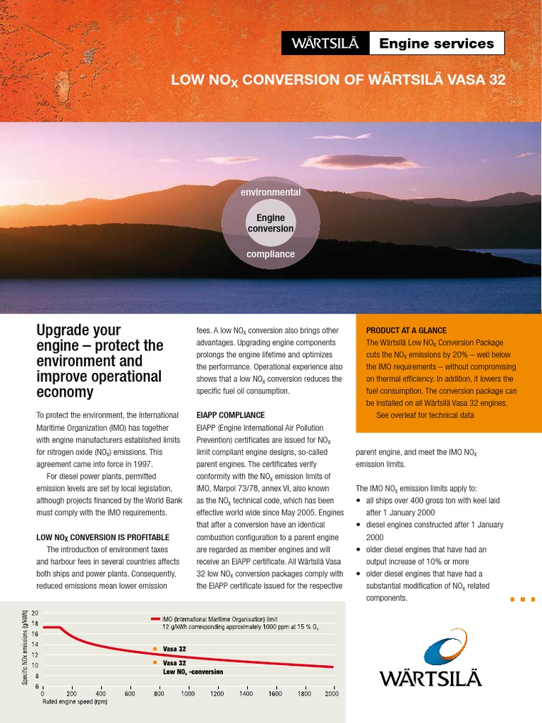 WFI0004 Low Nox Conversion | PDF | N Ox | Engines