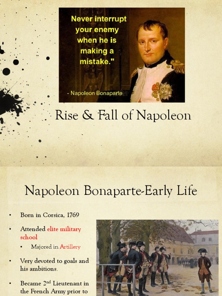 rise and fall of napoleon | Napoleon | France