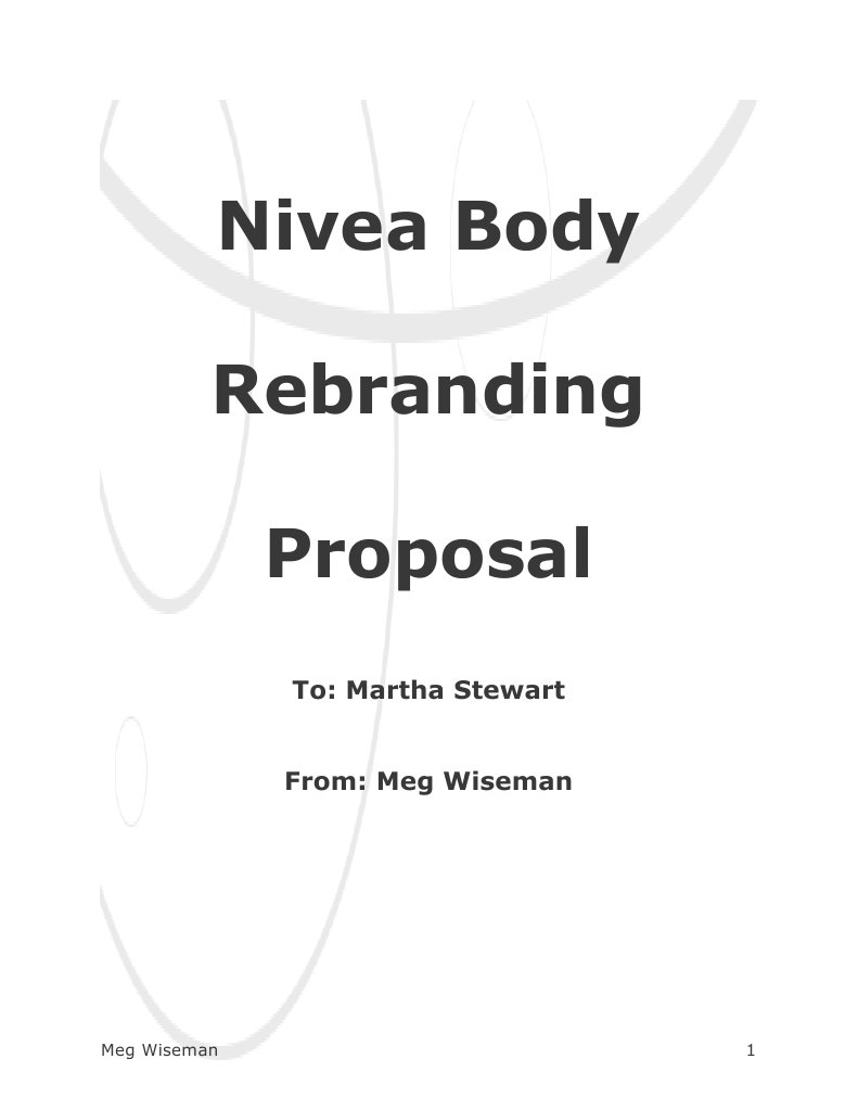 SWOT - Nivea | PDF | Swot Analysis | Business