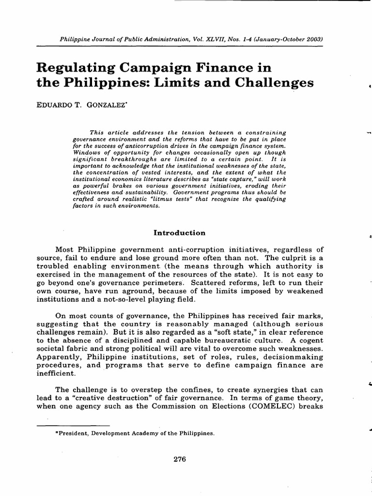 POLGOV Book 1 | PDF | Campaign Finance | Freedom Of Information Laws By ...