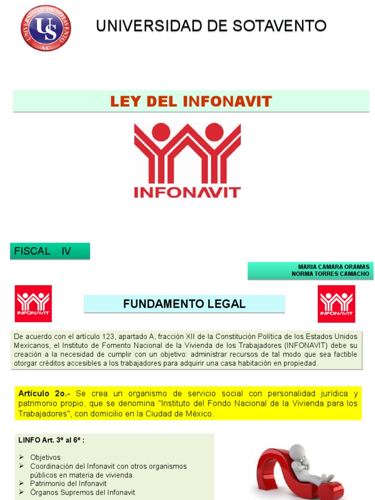 Expo de La Ley Del Infonavit | PDF | Salario | Gobierno