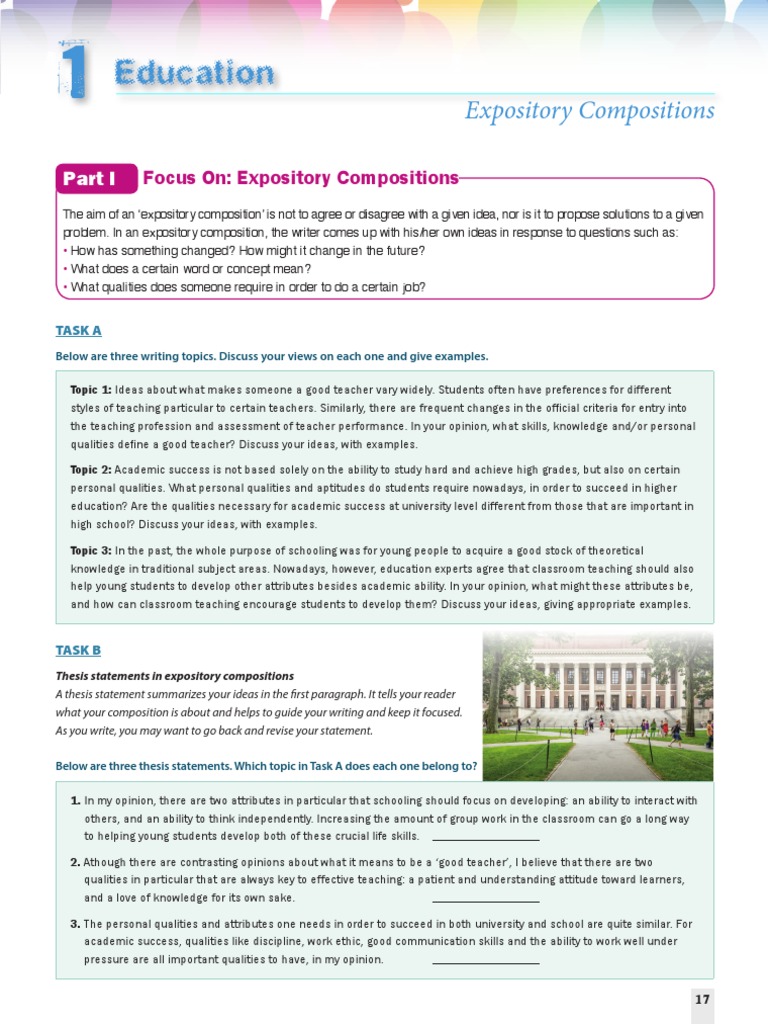 Book Extract For ECPE Essay Practice | PDF | Classroom | Teachers