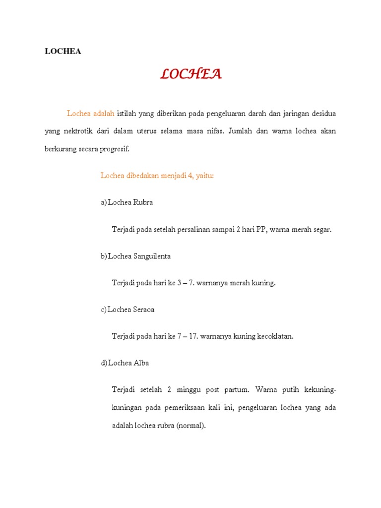 Makalah Lochea | PDF | Kajian Bahasa Asing | Sains & Matematika