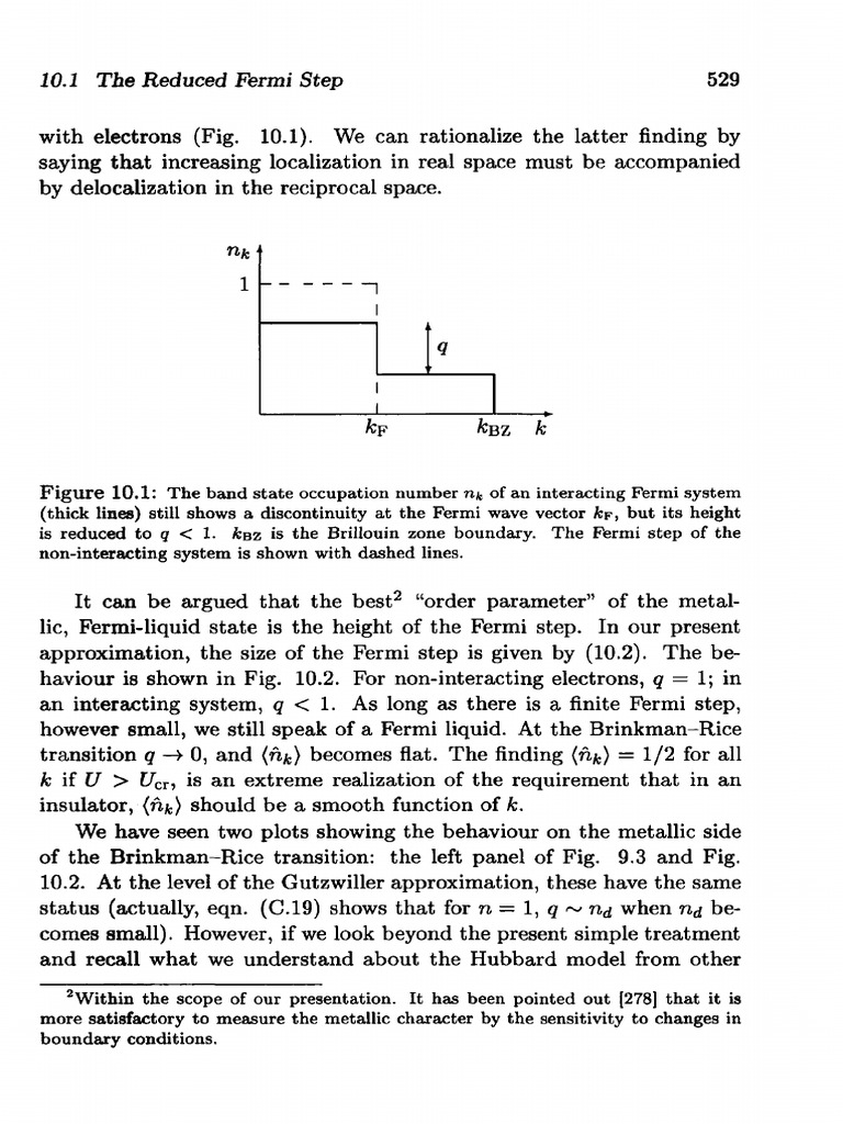 Understanding the Reduced Fermi Step | PDF