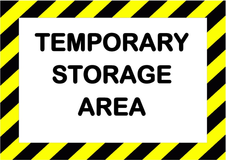 Temporary Storage Area | PDF