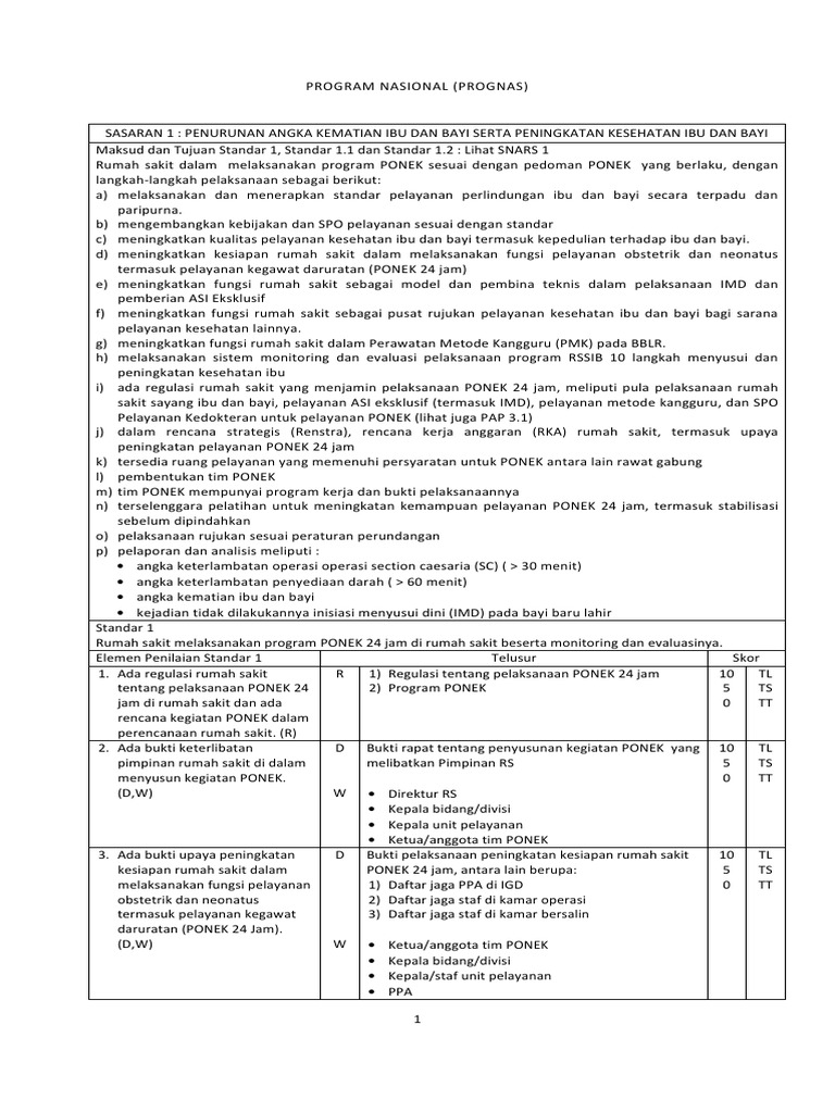 Program Nasional Instrumen | PDF