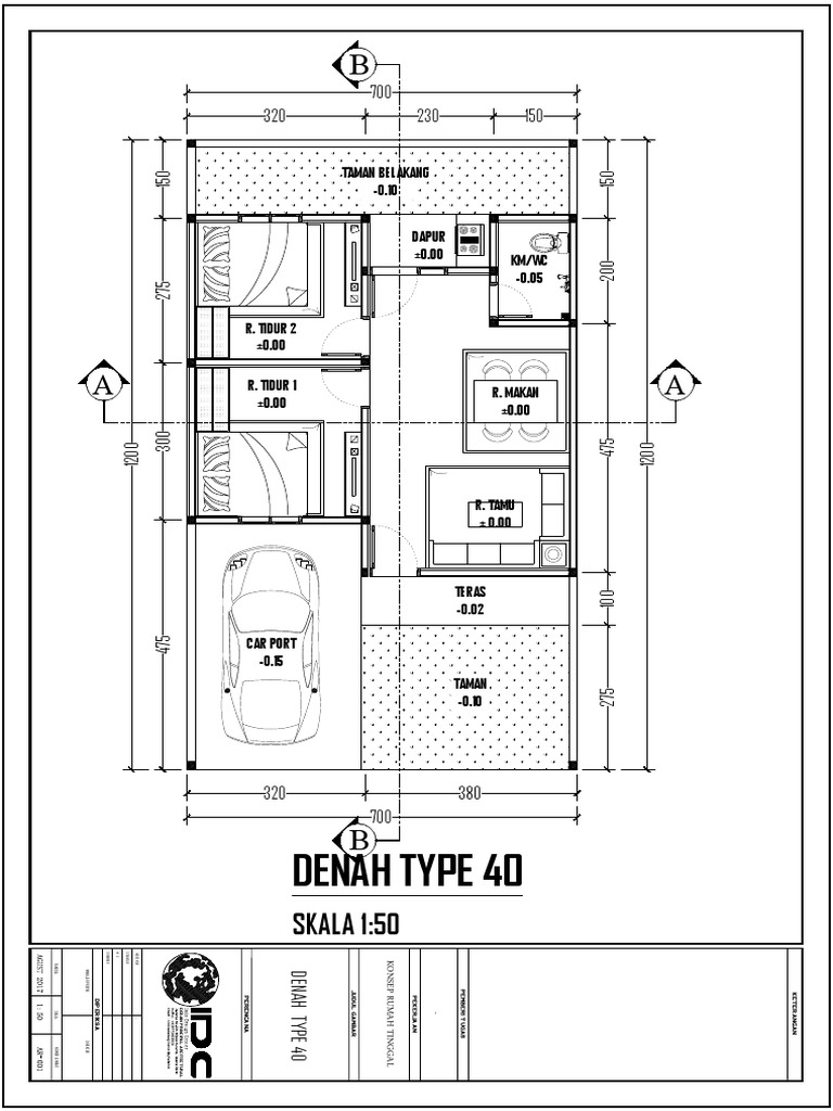 001 Denah | PDF