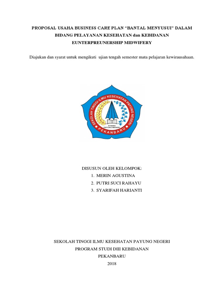Proposal Revisi Kwu 2 | PDF | Kesehatan Holistik