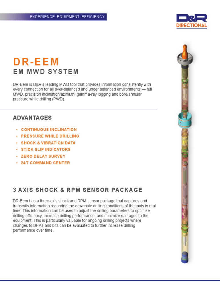 Dr-Eem: em MWD System | PDF | Mechanical Engineering | Nature