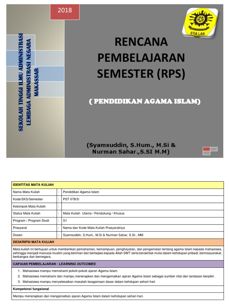 Rps Agama | PDF