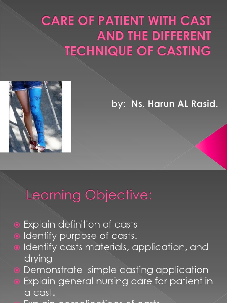 Care of Patient With Cast and The Different | PDF | Medical Specialties ...
