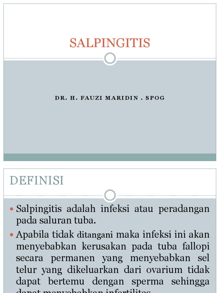 SALPINGITIS | PDF