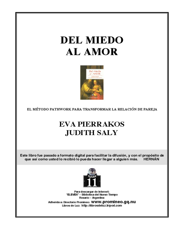 Del Miedo al Amor: Transformación Relacional | PDF | Vida | Amor