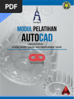Modul Autocad 3D | PDF | Seni | Komputer