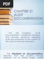 26) Audit Documentation (Working Papers) | PDF | Audit | Business