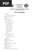 Yell and Song BSP | PDF