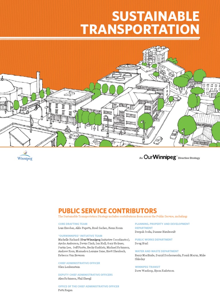 Sustainable Transportation: An Direction Strategy | Download Free PDF ...